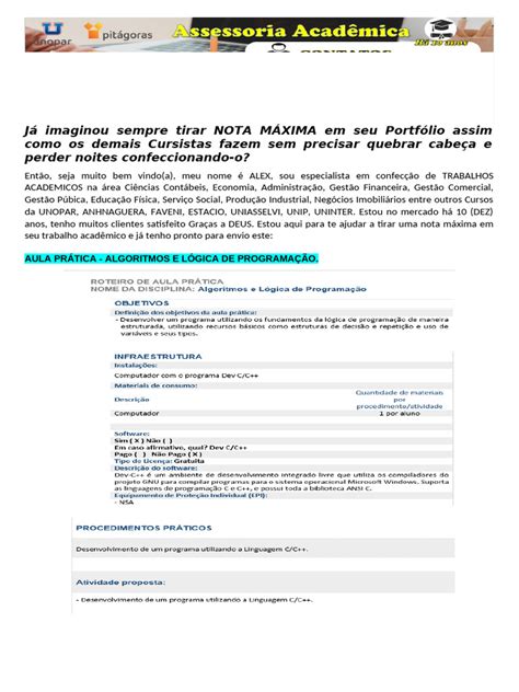 Suporte Acadêmico Em Trabalhos Universitários Pdf