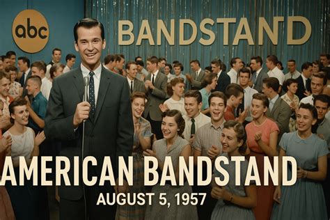 August 5 1957 The National Debut Of American Bandstand And The Birth