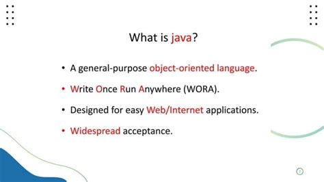 Java Theory And Coding Topic Power Point Presentationpptx Free Download
