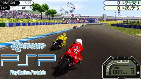 MotoGP PSP PPSSPP Gameplay YouTube