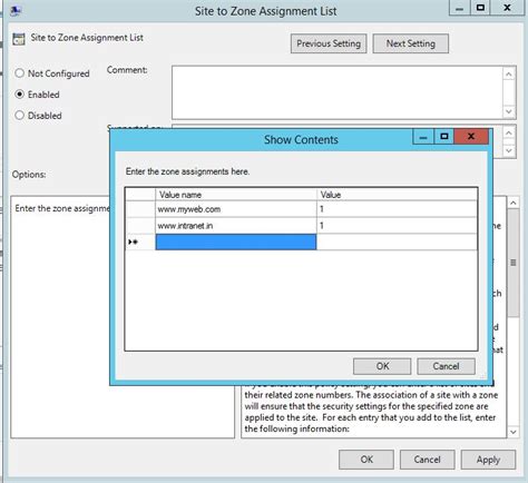 Enable Integrated Windows Authentication For Internet Explorer 11