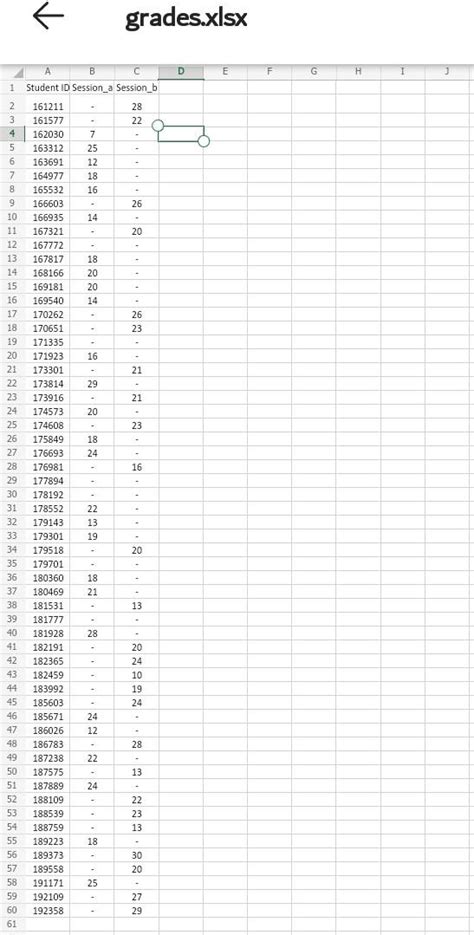 Task 2 The Excel Files Grades Xls And Chegg Com