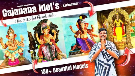 1feet To 25 Feet Ganesh Idols Gajanana Idols Karimnagar