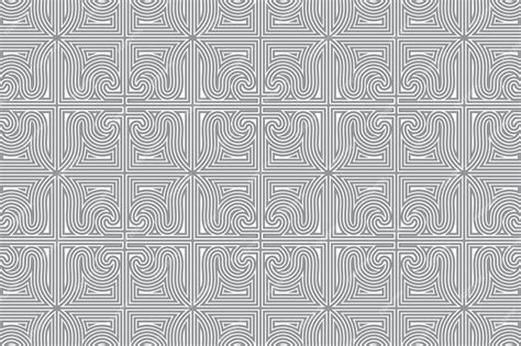 Premium Vector Abstract Geometric Seamless Pattern Background