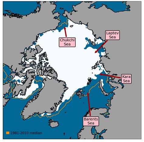 Briefing On Arctic And Antarctic Sea Ice July 2022 Met Office
