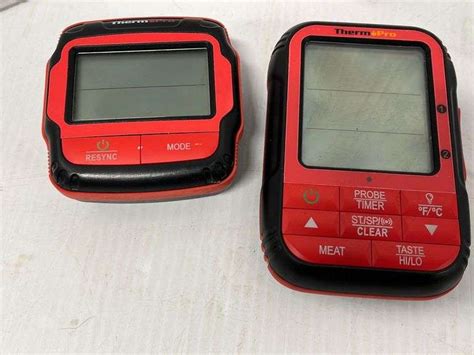 Thermopro Remote Food Thermometer With Dual Probes Comes With Manual