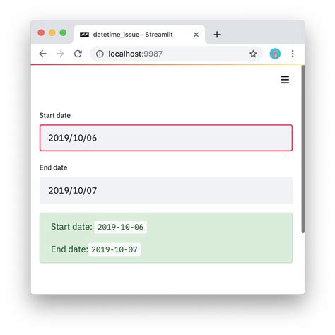 Datetime Slider Using Streamlit Streamlit