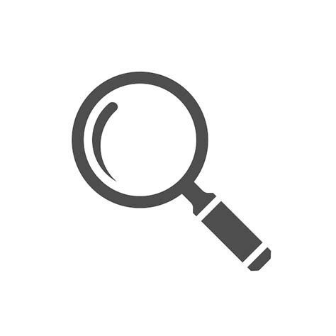 Magnifying Glass Icon Design Vector Template Premium Vector