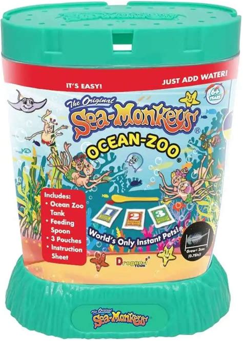 The Original Sea Monkeys Sea Monkeys Ocean Zoo 1 Random Color Schylling