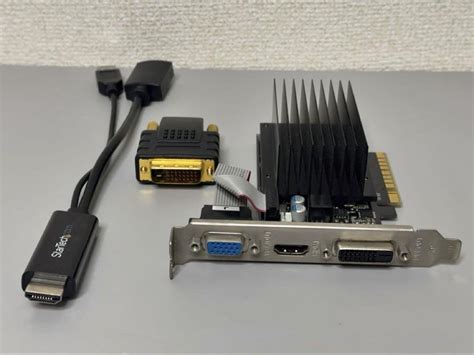 Gt730 1024m Sddr3 64b Crt Dvi Hdmi おまけ メルカリ