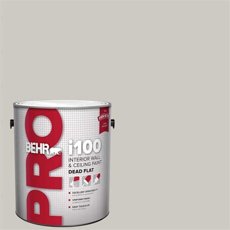 BEHR PRO 1 Gal 790C 3 Dolphin Fin Dead Flat Interior Paint PR10501