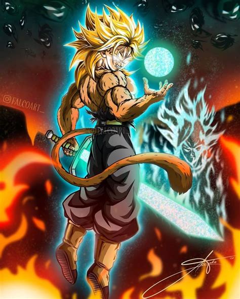 Pin By Ale Arriola On Ssj 4 Dorado Dragon Ball Art Goku Dragon Ball
