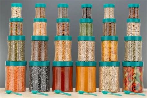 24pcs Green Curve Plastic Food Container At ₹ 350set In Rajkot Id 2856216679991