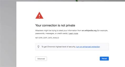 Privacy Error Message In Chrome Resolved With Pro Methods
