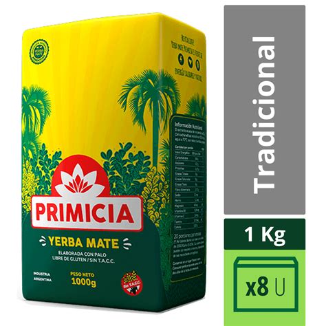 Yerba Mate Primicia X 1 Kg Mayorista El Cóndor