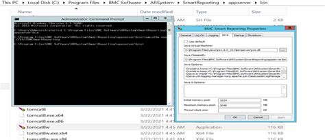Remedy Smart Reporting Tomcat Performance Configuration Knowledge