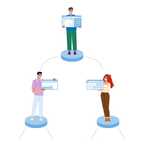 Premium Vector Levels Hierarchy Website Website Vector