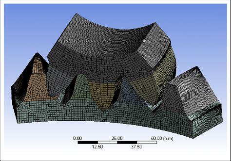Finite Element Model Created Using Ansys Workbench Download