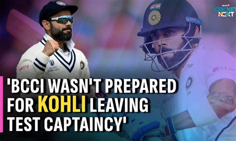 Sourav Ganguly Bcci Wasnt Prepared For Virat Kohli Leaving Test