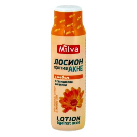 Лосион против акне Milva С невен 100 мл Emag Bg