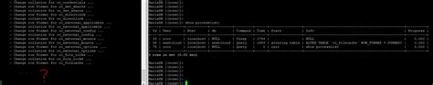 Nextcloud stuck on Change row format for oc filecache ℹ Support