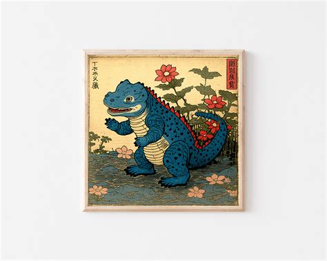 Feraligatr Croconaw And Totadile Pokemon Wall Art Prints Vintage Style