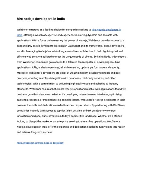 Ppt Hire Nodejs Developers In India Powerpoint Presentation Free