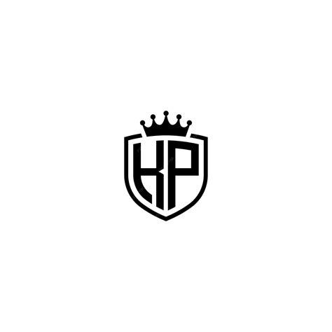 Premium Vector Kp Monogram Logo Design Letter Text Name Symbol