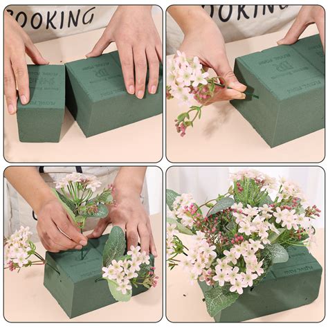 Diy Floral Foam Brick Artificial Flower Packing Arranging Mud