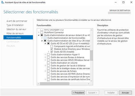 Windows Server 2022 Installer Les Outils Rsat