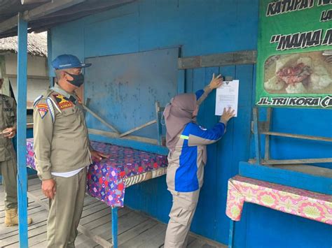 Warung Jablay Di Kawasan Lik Liang Anggang Kembali Terima Surat Teguran