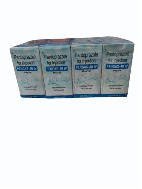 40 Mg Pantoprazole Injection At ₹ 100piece Pantoprazole Sodium