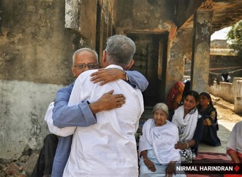 Zakia Jafri Other Victims Visit Gulberg Society Over Two Decades After