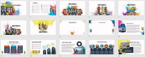 Multiculturalism Themed Powerpoint Template Design Freelancer
