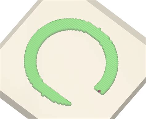Additive Toolpath Make Circular Instead Of Small Straight Lines