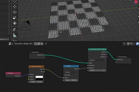 Texturing Blender Geometry Nodes Density From Texture Blender Stack Exchange