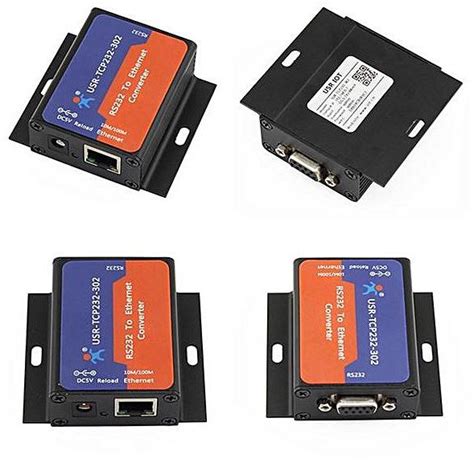 Generic USR TCP232 302 Serial RS232 To Ethernet TCP IP Server Converter