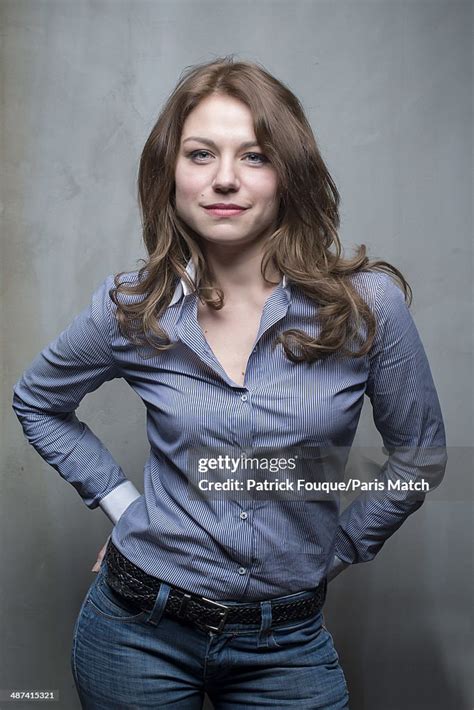 French Actress Emilie Dequenne Is Photographed For Paris Match On