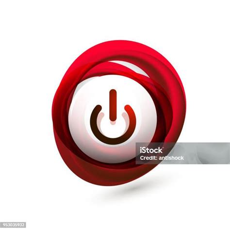 유리 투명 효과 전원 시작 버튼에 아이콘을 벡터 Ui 또는 애플 리 케이 션 심볼 디자인 0명에 대한 스톡 벡터 아트 및 기타 이미지 0명 개념 그래픽 사용자