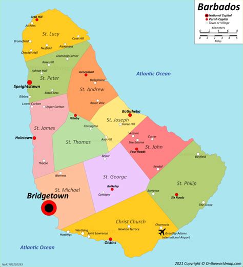 Barbados Maps Detailed Maps Of Barbados Island