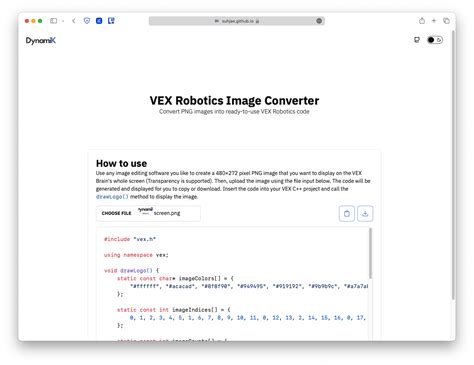 Introducing A New Way To Display Images On Your Vex V5 Brain No Micro