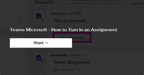 Teams Microsoft How To Turn In An Assignment