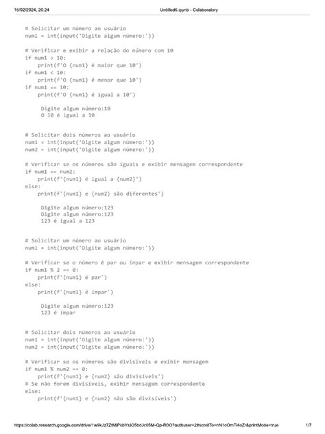 If Elif Else Pdf