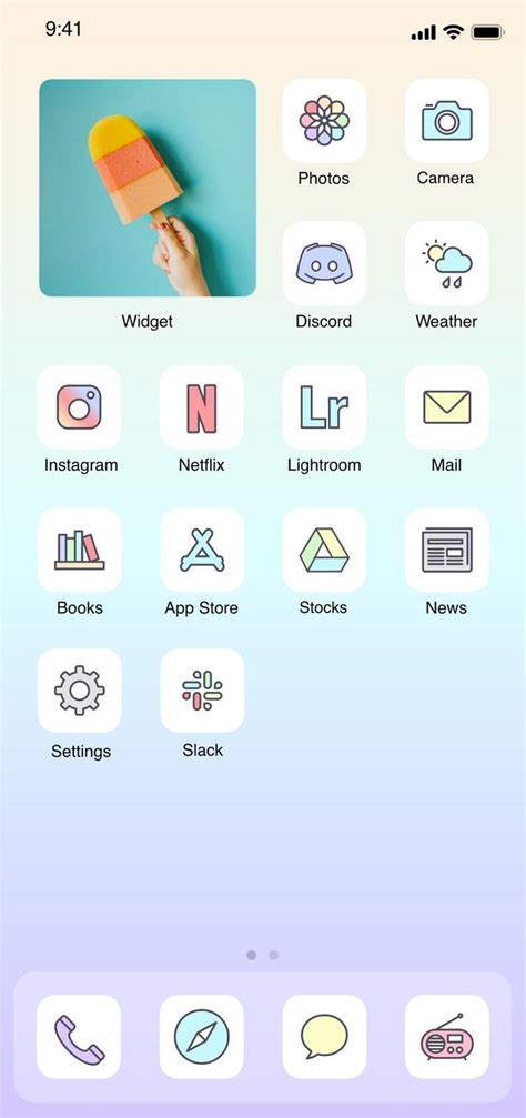Pastel App Icons Ios 14 Free Citation Account Fonction