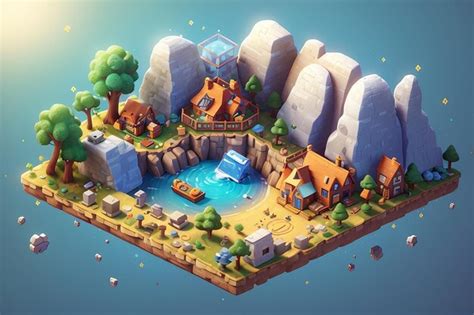 Premium Photo Very Detailed Tiny Cute Game Developer