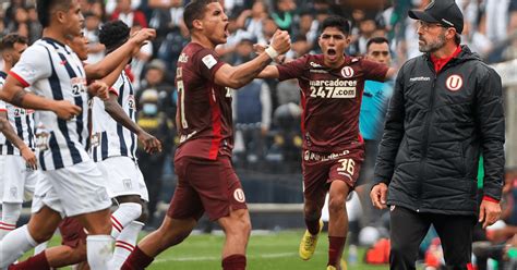 Universitario Vs Alianza Lima Así Como En Matute ¿qué Debería