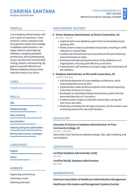 System Administrator Resume Example And Writing Guide