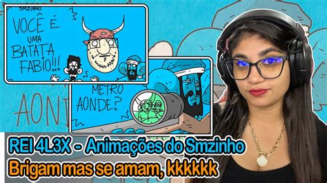 Reagindo a REI 4L3X CALMA CALMA CALMA TODA VEZ TODA VEZ SMZINHO ANIMAÇÃO YouTube