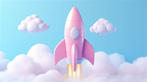Premium Photo 3d Rocket Model Irresistible Cuteness Whether Youre A Space Enthusiast Or