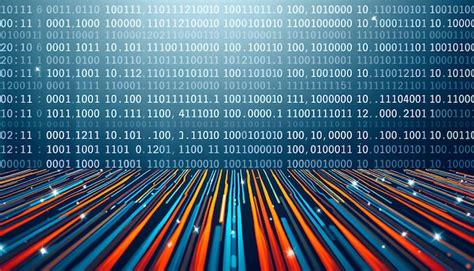 abstract technology chip lines growing from bottom to top at digital